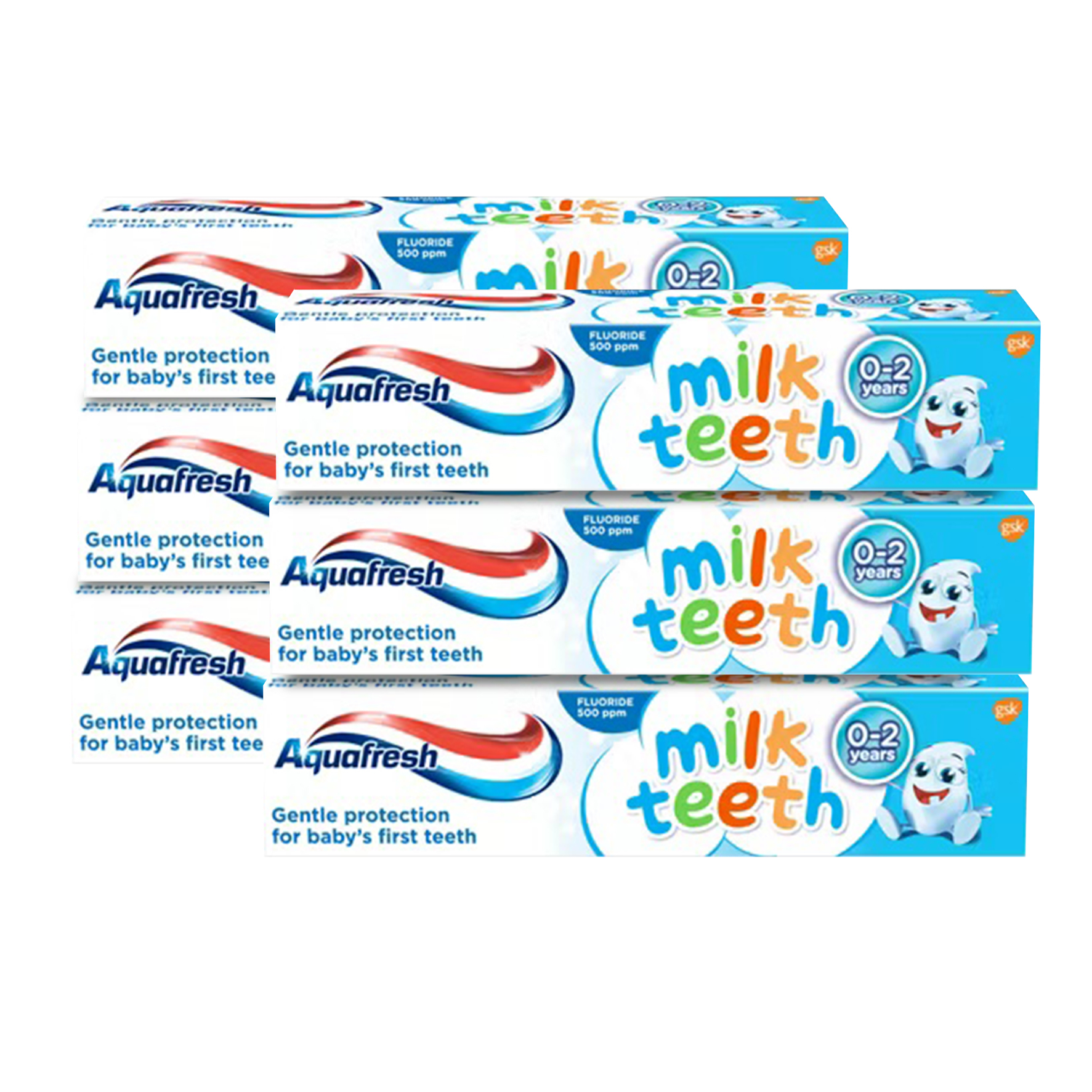 26% off on Aquafresh 6x 50ml Kids Toothpastes | OneDayOnly