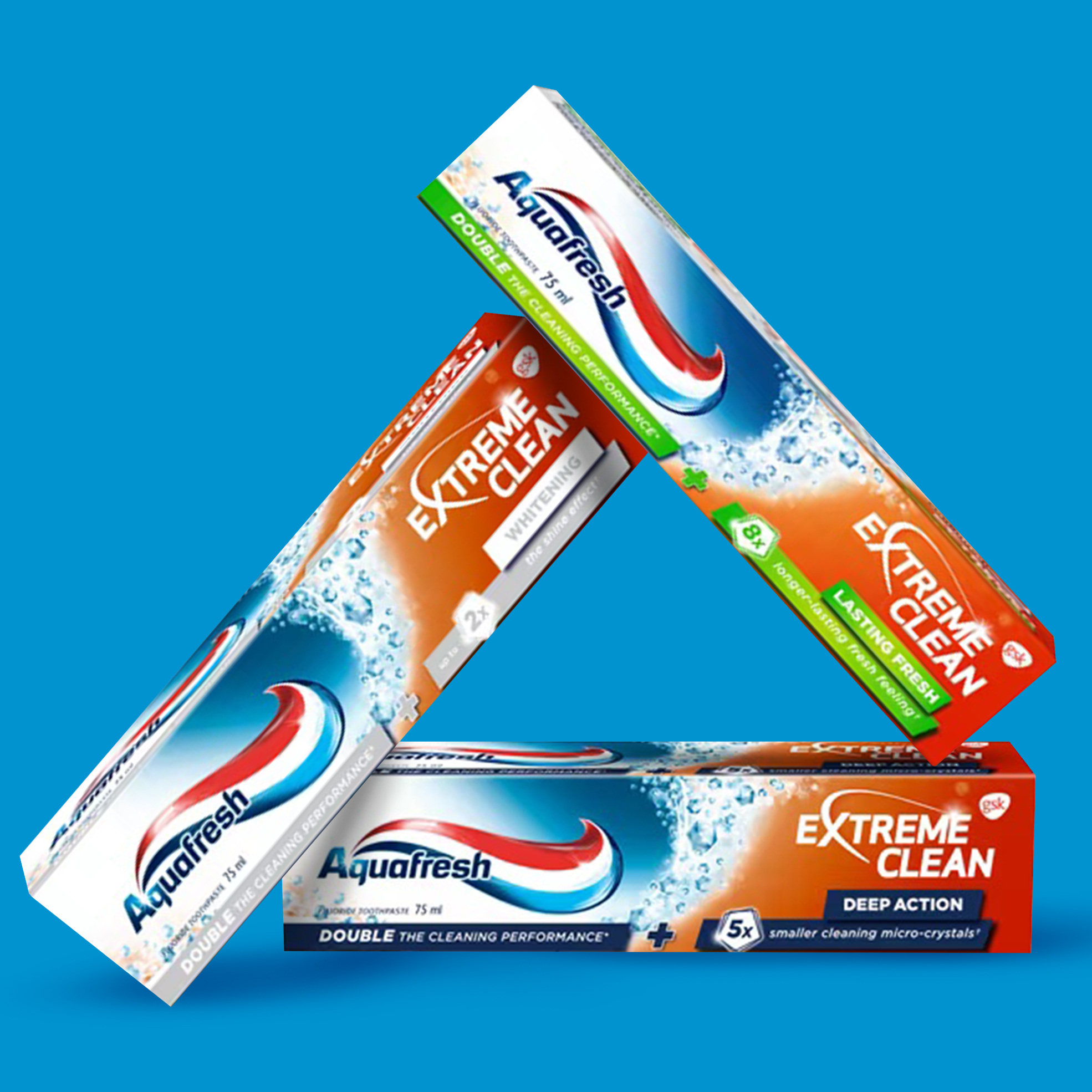 30% off on Aquafresh 6x 75ml Toothpastes | OneDayOnly