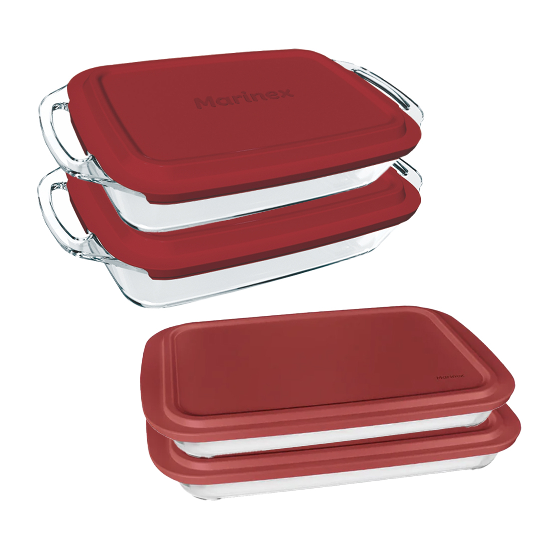 26% off on Marinex 4x Glass Roaster With Lid | OneDayOnly