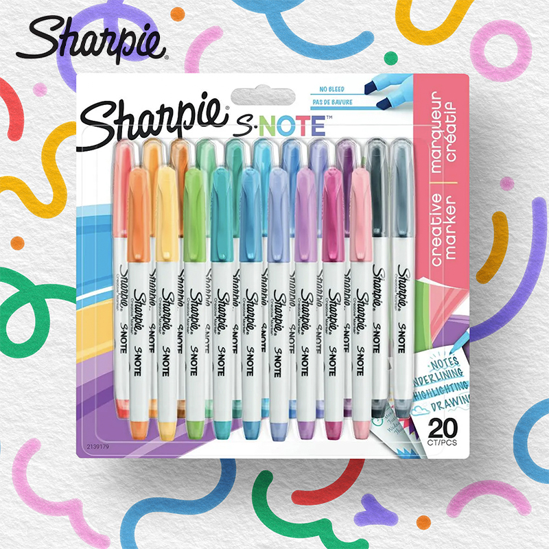 35% off on 20x S-Note Assorted Highlighters | OneDayOnly
