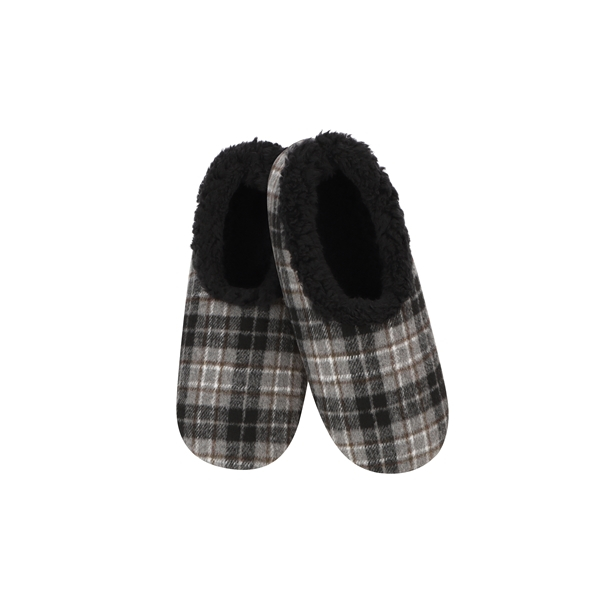 29% off on Snoozies Men's Flannel Slippers | OneDayOnly
