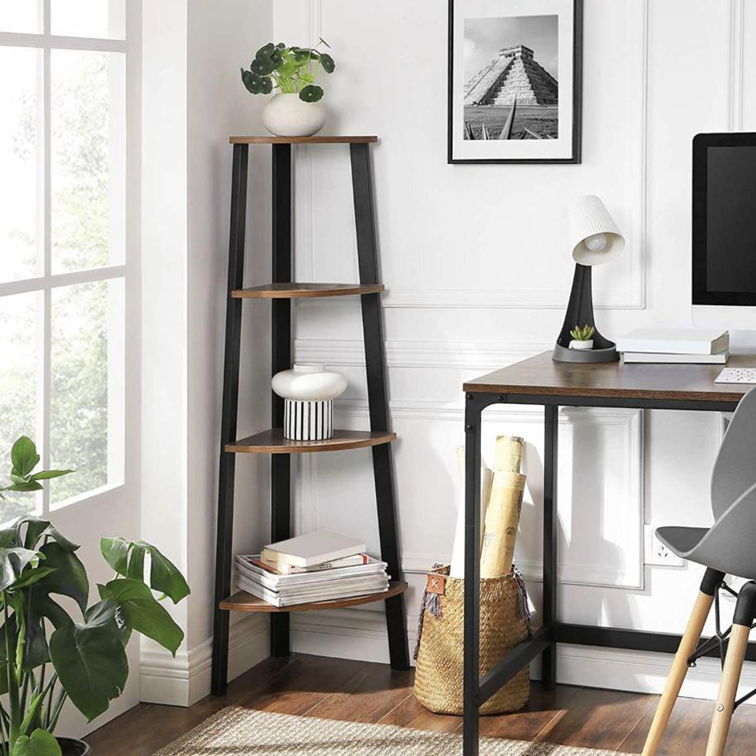 54% off on Bragg 4-Tier Corner Shelf Stand | OneDayOnly