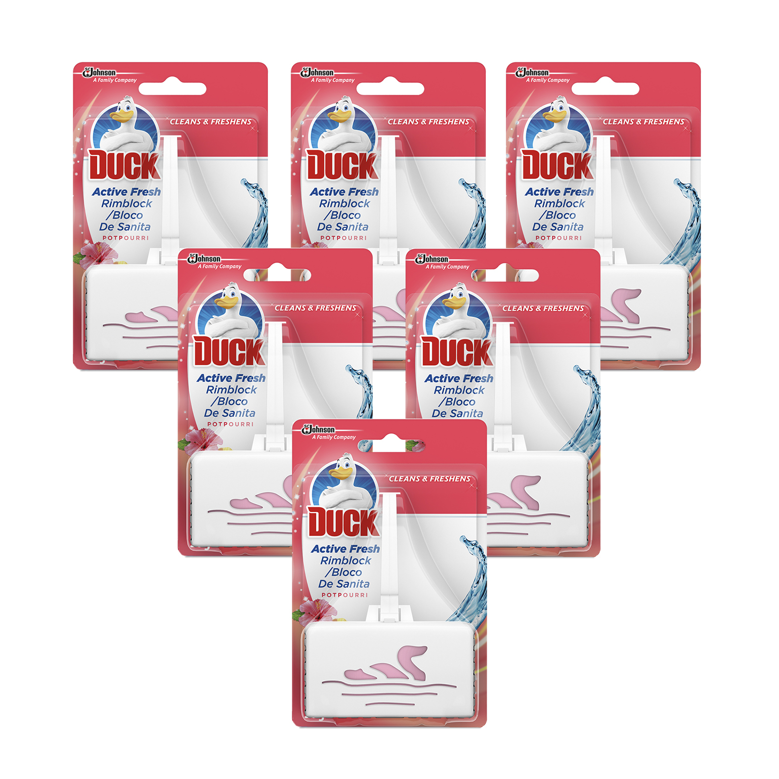 18% off on Duck 3x 50g Active Fresh Rim Blocks | OneDayOnly