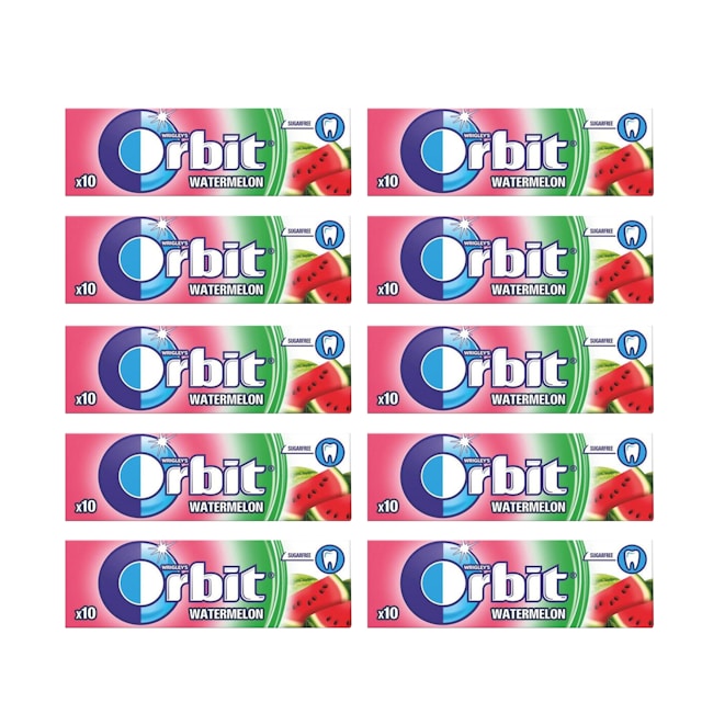 Orbit 10x 14g Chewing Gum Packs | OneDayOnly