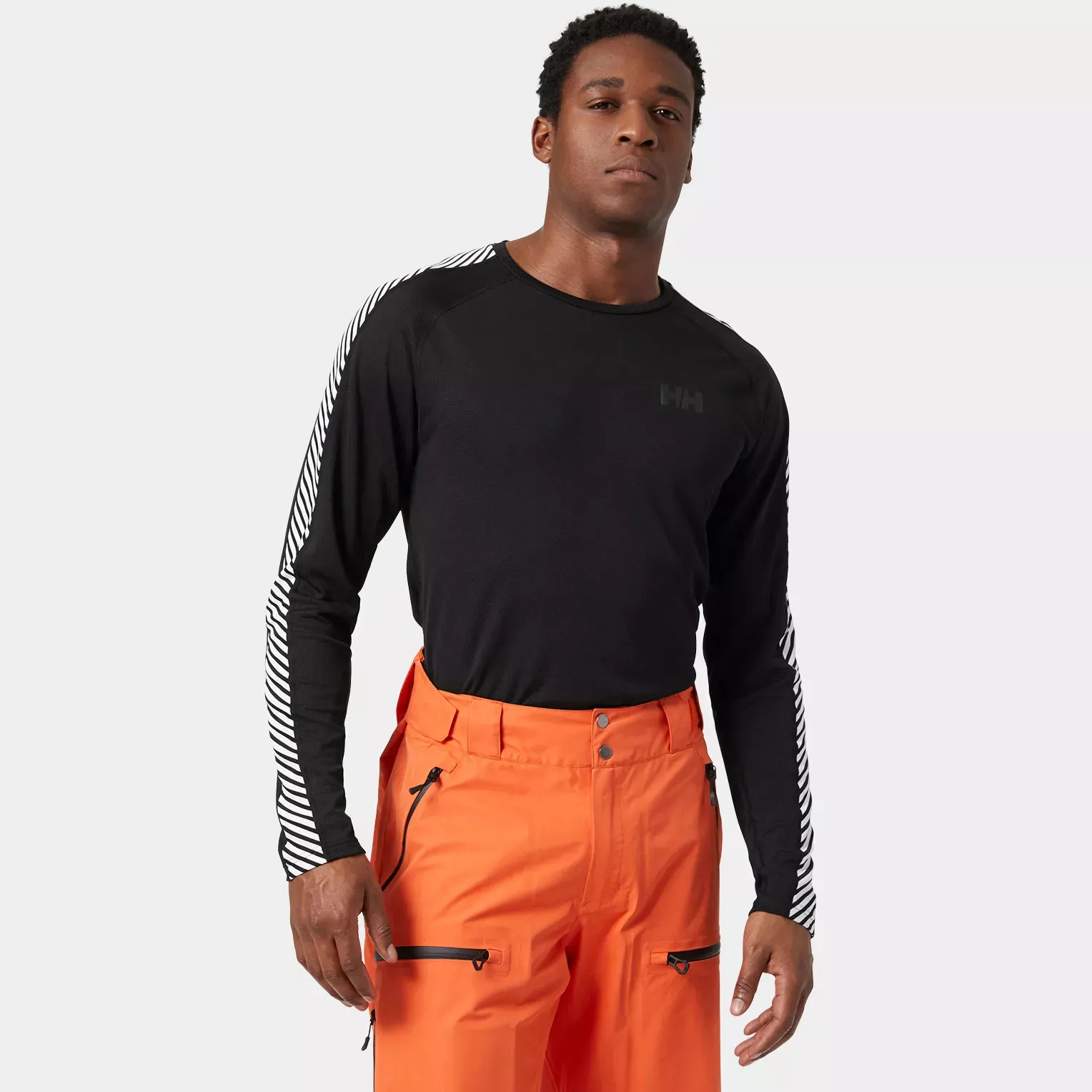 31% off on Men's Stripe Crew Base Layer | OneDayOnly