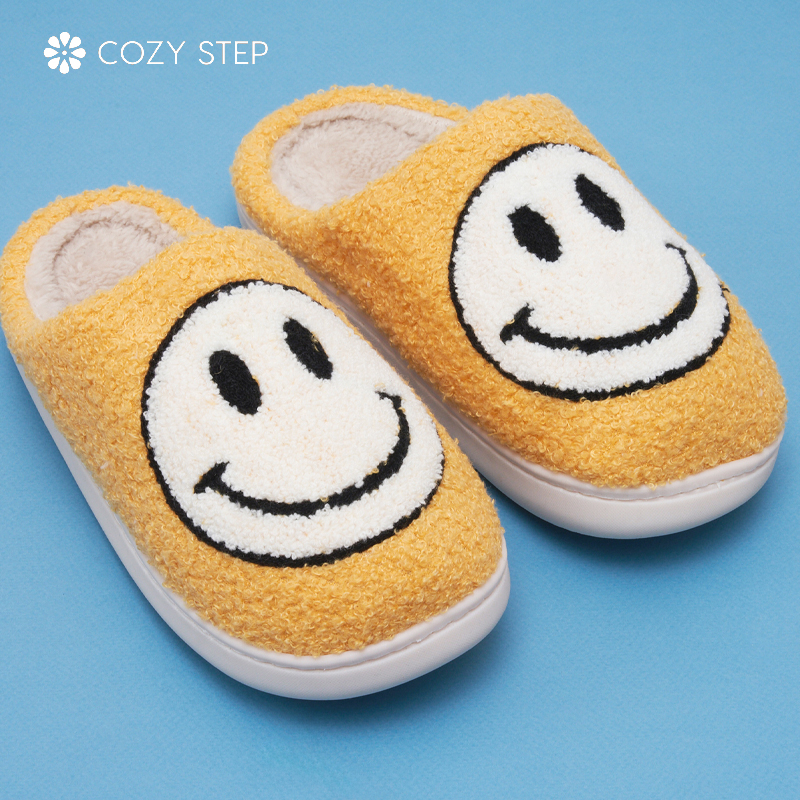 56% off on Unisex Comfy Emoji Slippers | OneDayOnly