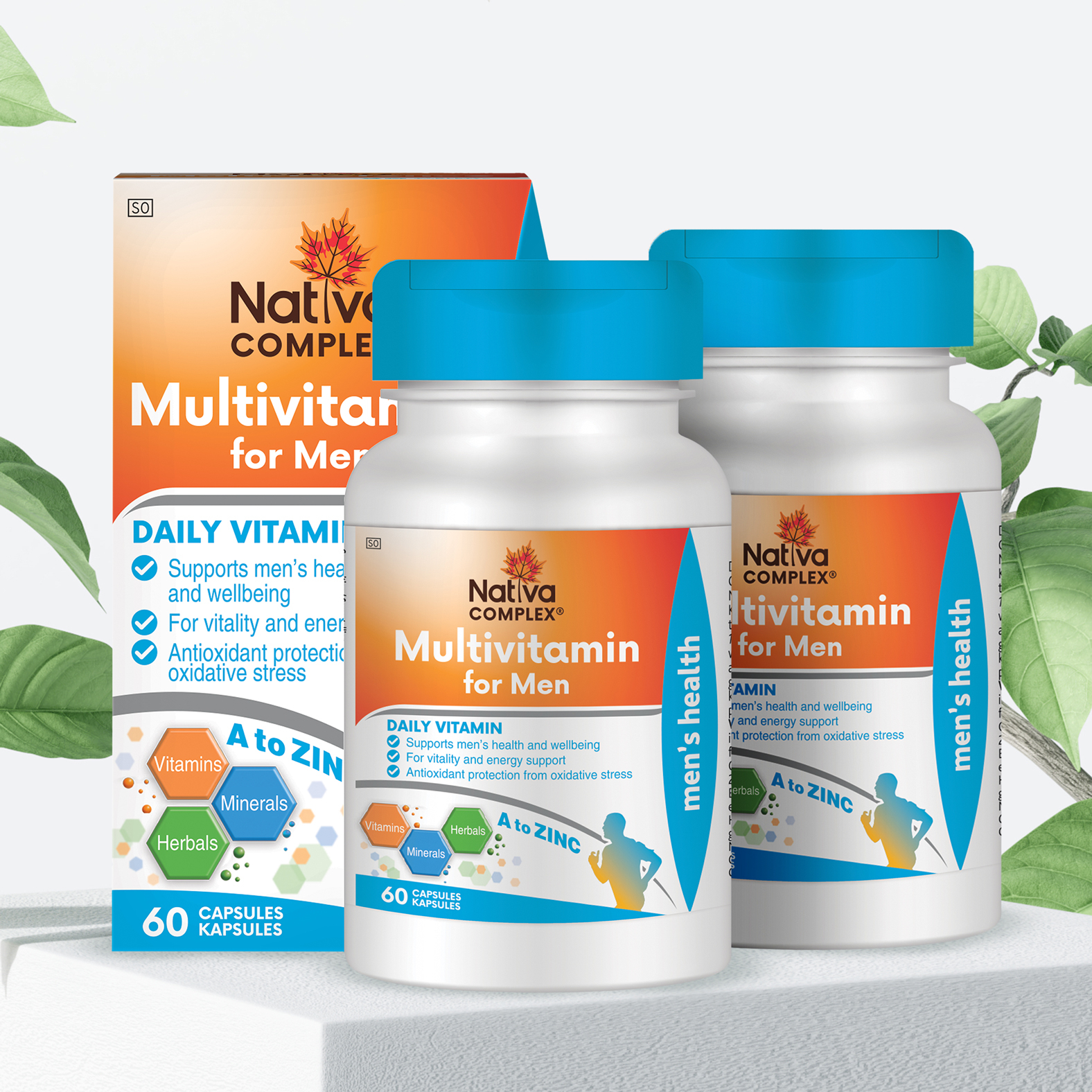 45% off on 2x 60's Men's Multivitamin Capsules | OneDayOnly