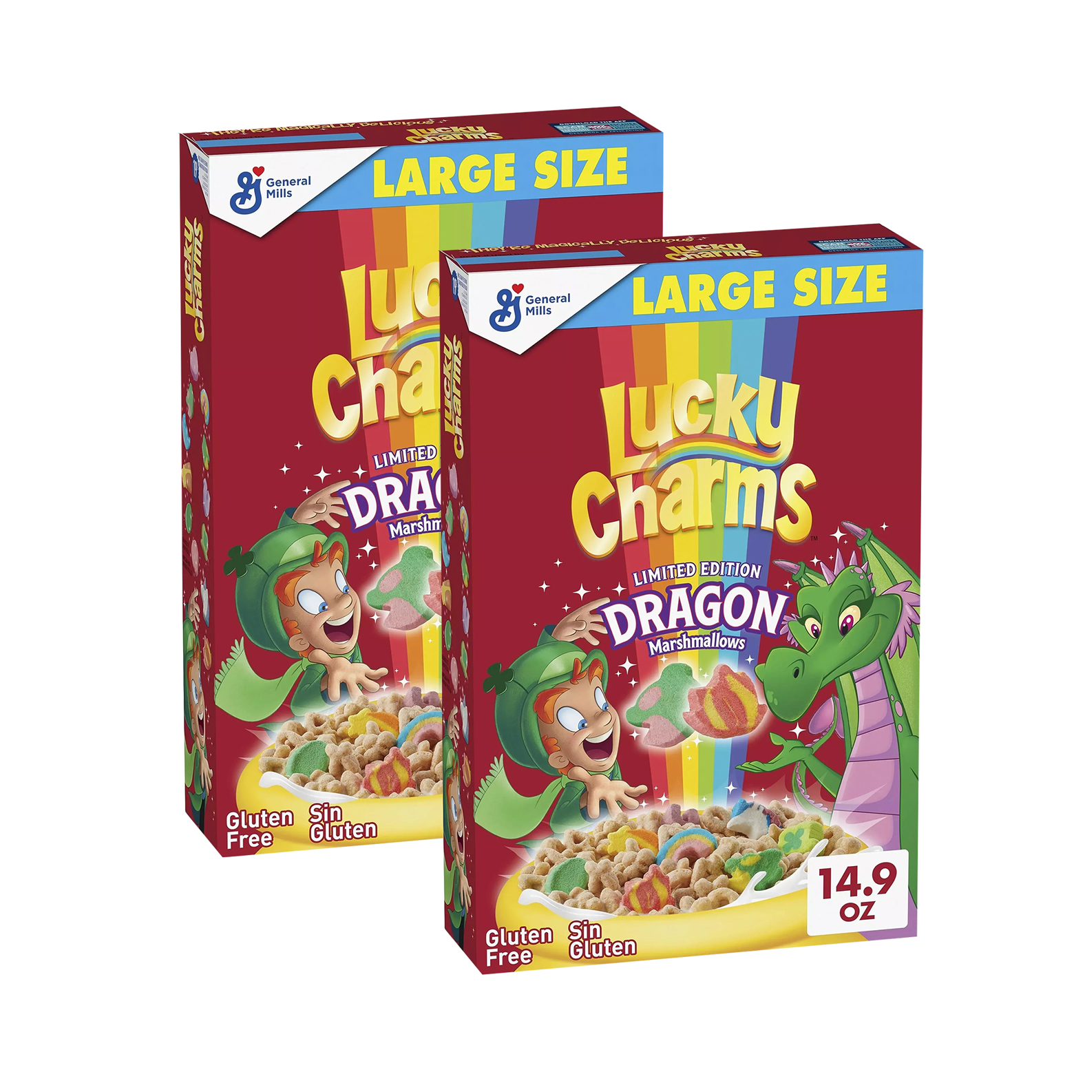 34% off on 2x 420g Lucky Charms Cereal Box | OneDayOnly
