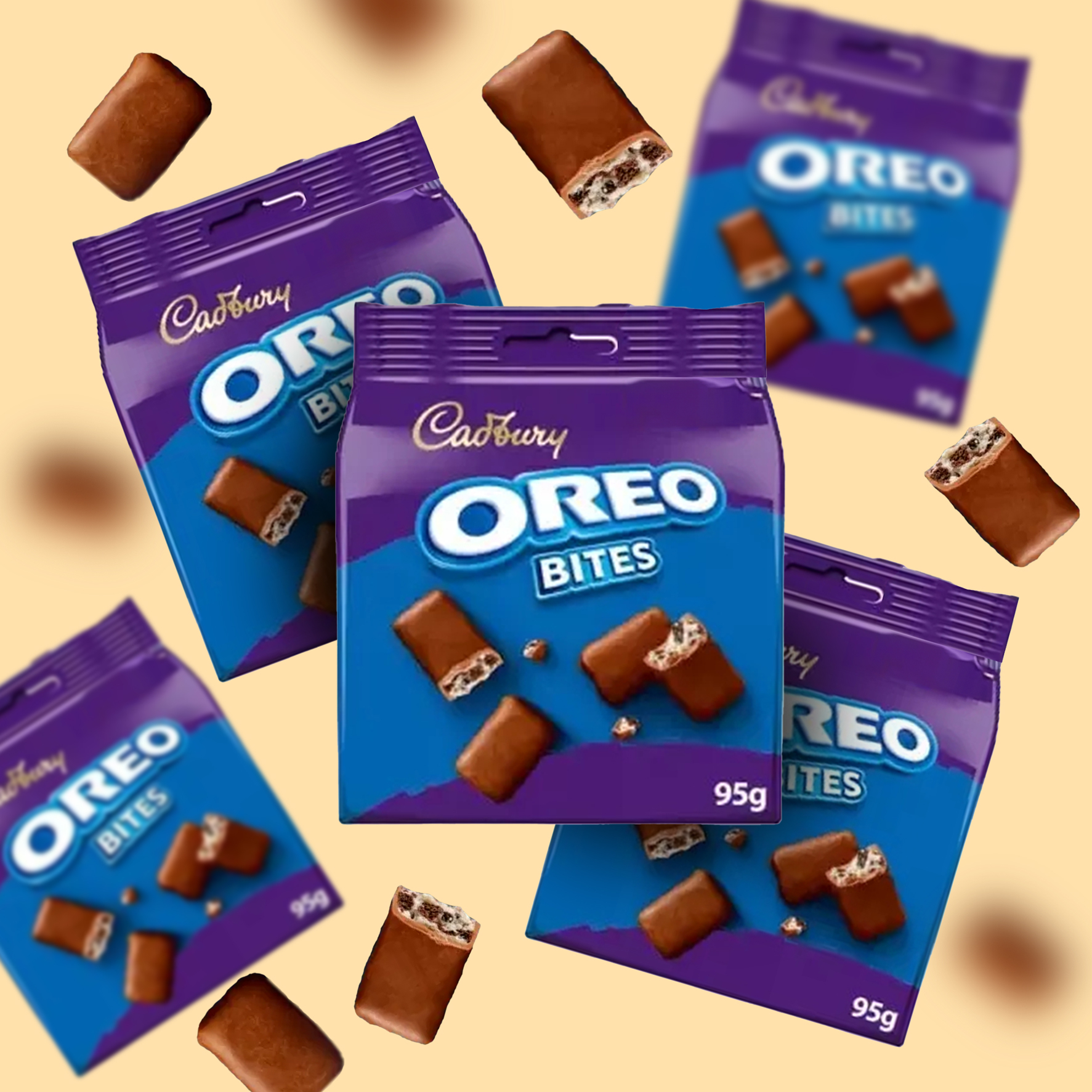 40% off on Cadbury 5x 95g Oreo Bites Bag | OneDayOnly