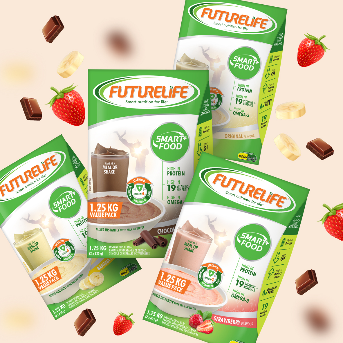 31% off on Futurelife 3x 1.25kg Smart Foods | OneDayOnly