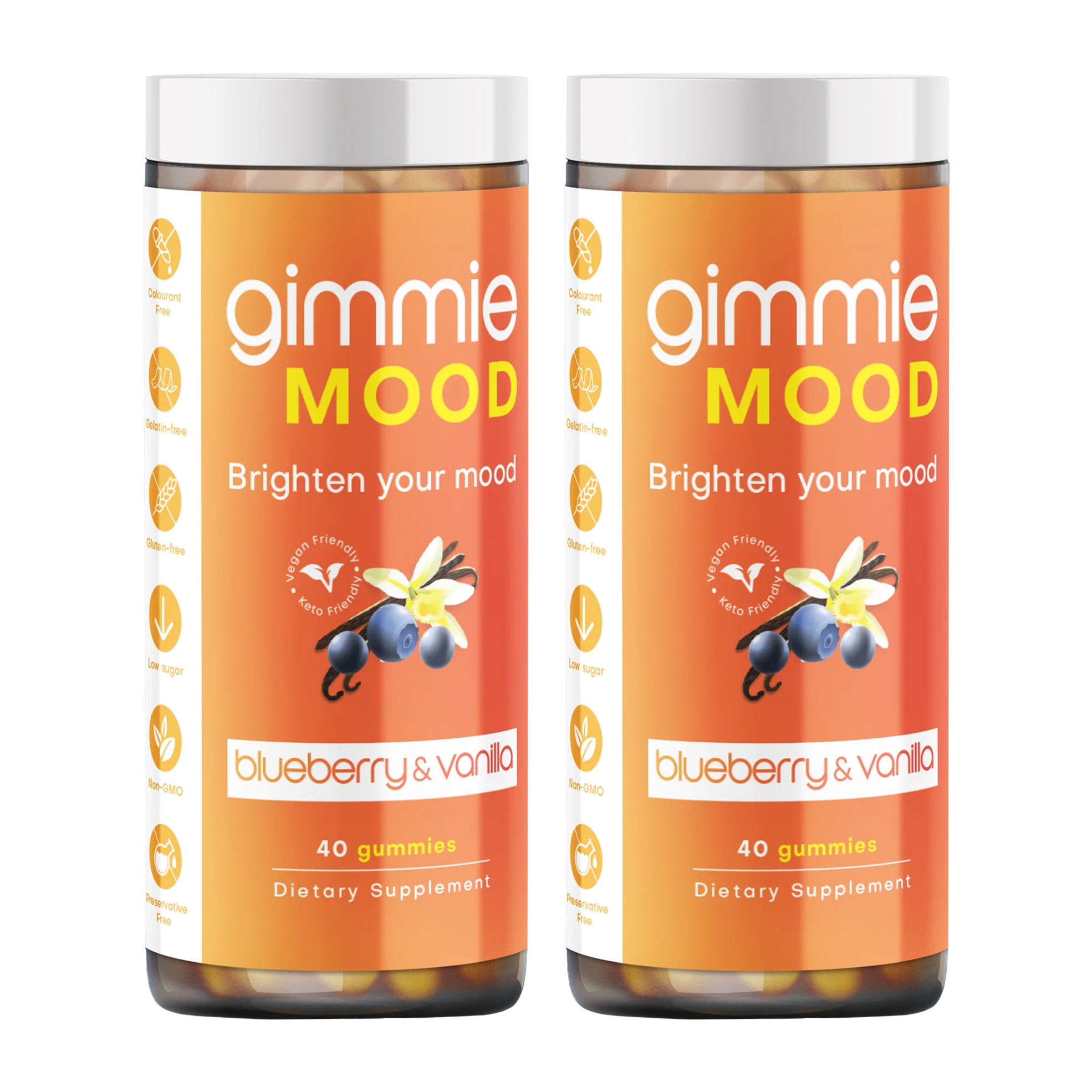 25% off on Gimmie Gummies 2x 40's Mood Gummies | OneDayOnly