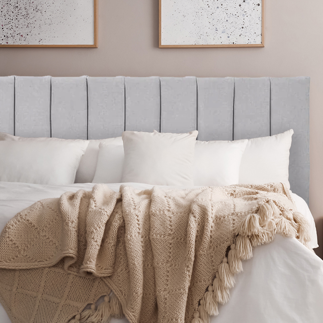 55% off on Tracy Vertical Panel Velvet Headboard | OneDayOnly