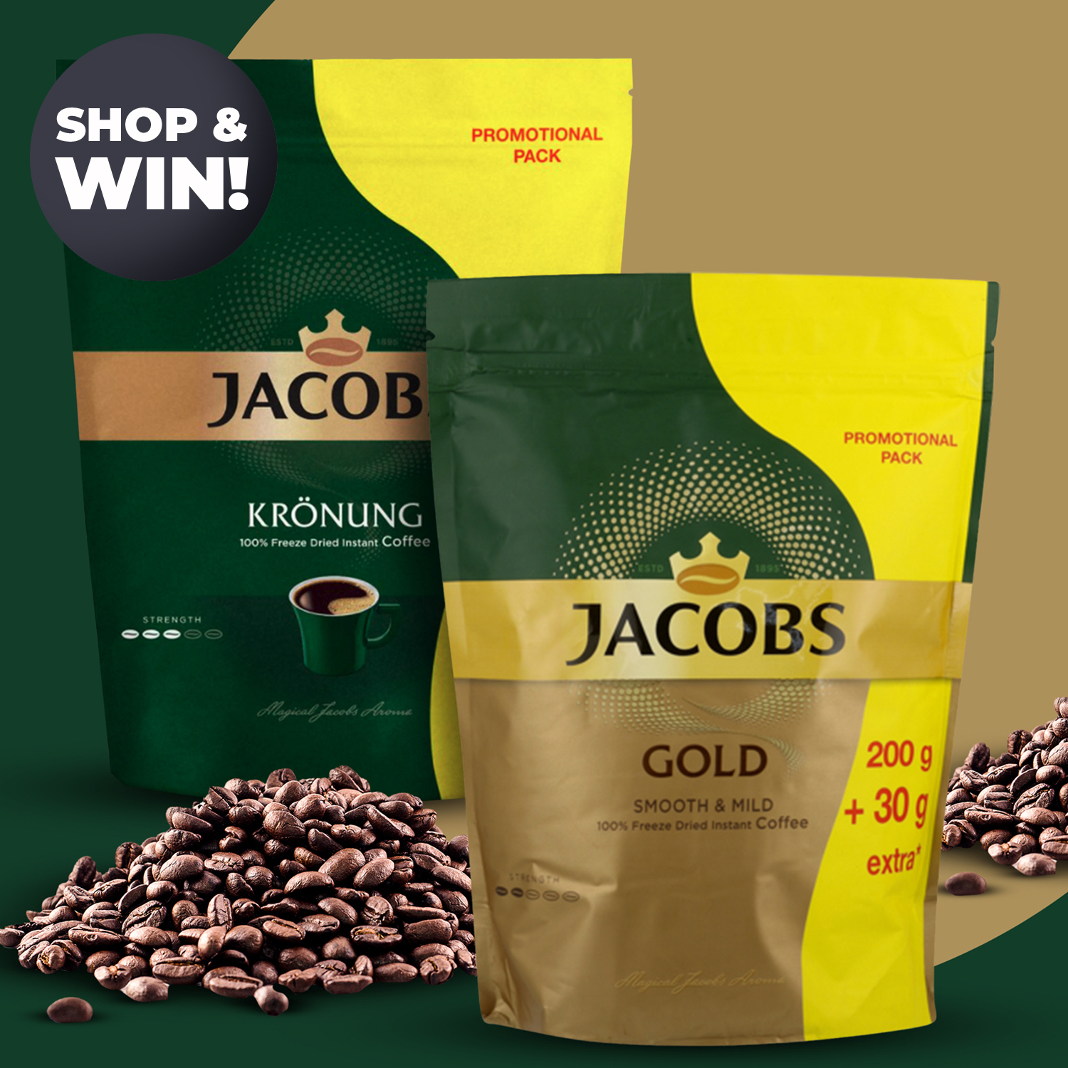 34% off on Jacobs 2x 230g Instant Coffees | OneDayOnly