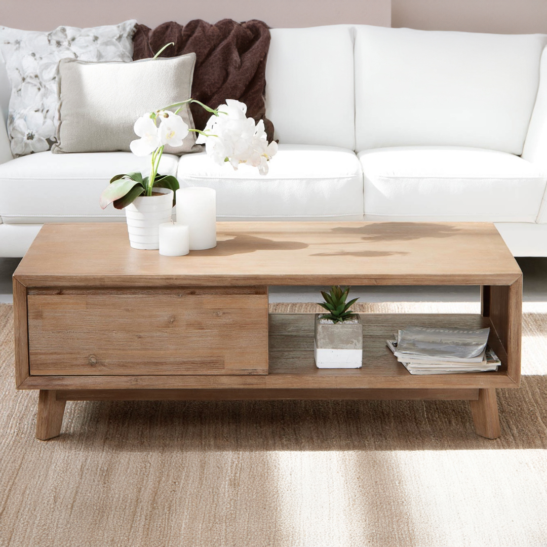 R2,000 off on Peyton Acacia Wood Coffee Table | OneDayOnly