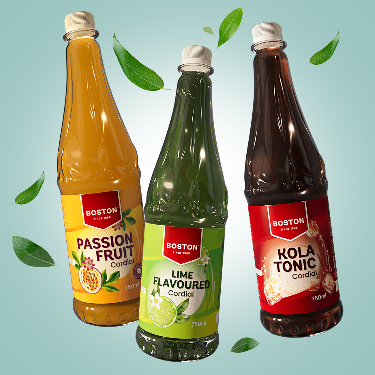 26% off on Boston 3x 750ml Cordials | OneDayOnly