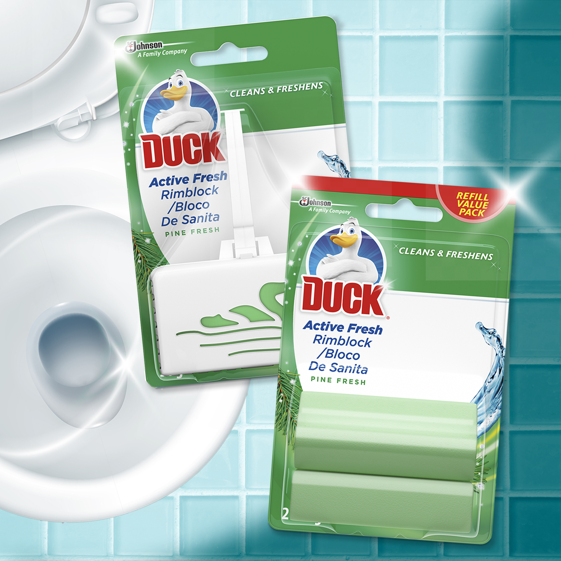 45% off on Duck 3x Rim Blocks with Refills | OneDayOnly