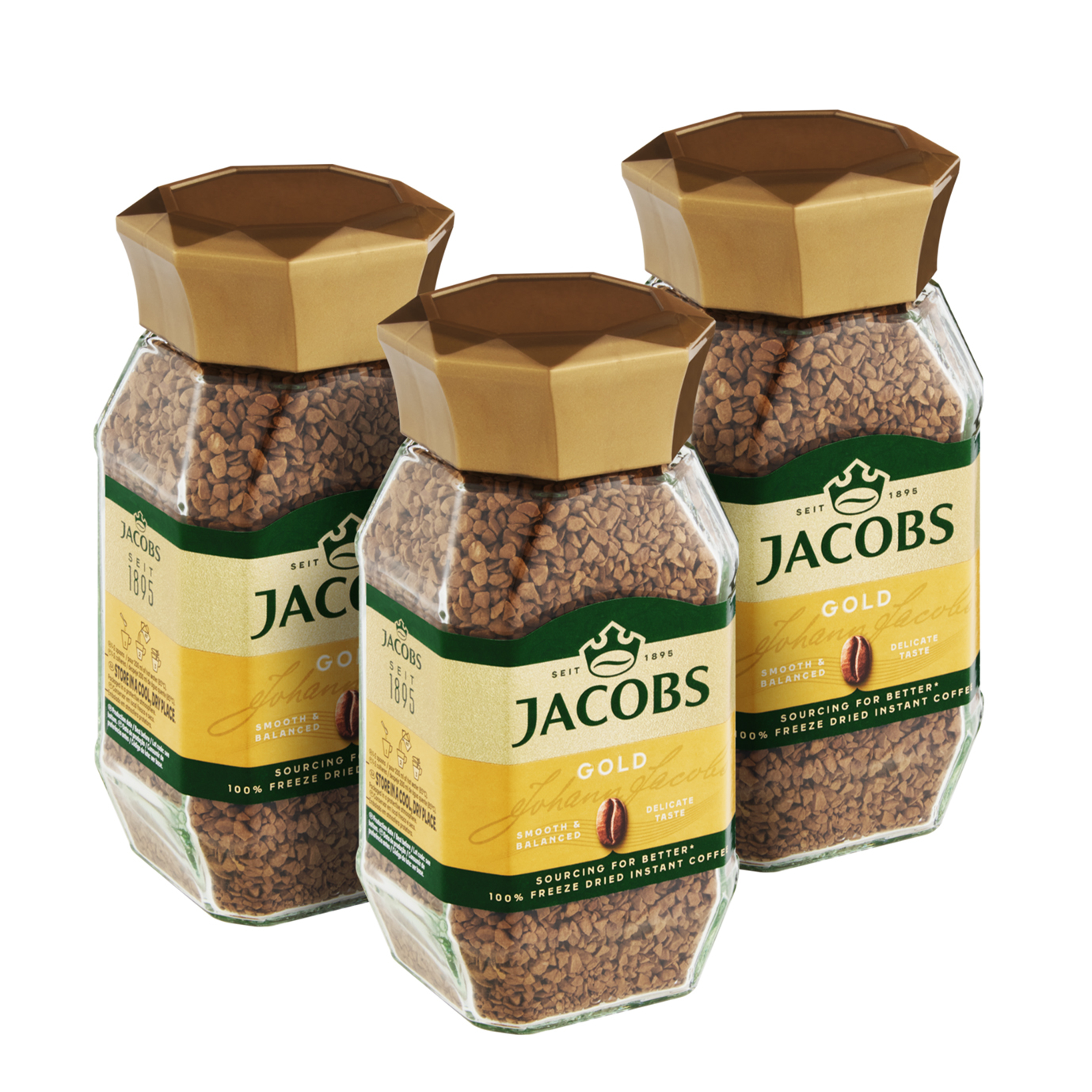 23% off on Jacobs 3x 95g Instant Coffee Jars | OneDayOnly