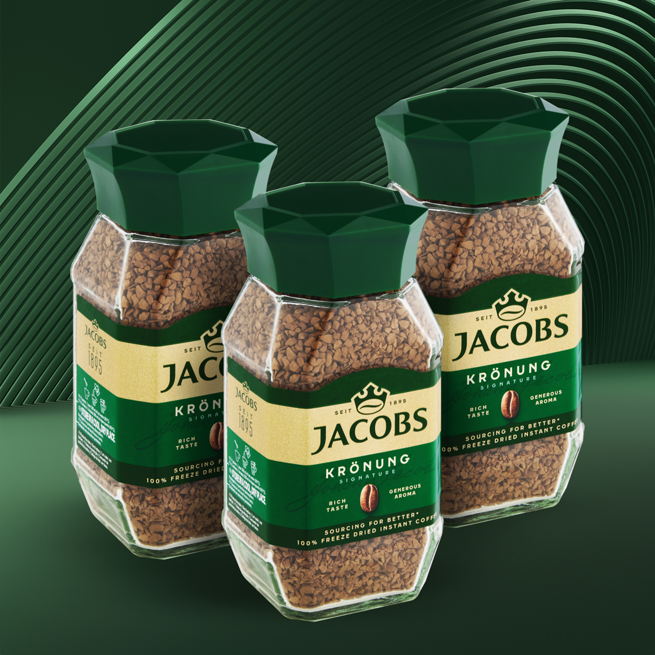 25% off on Jacobs 3x 95g Instant Coffee Jars | OneDayOnly