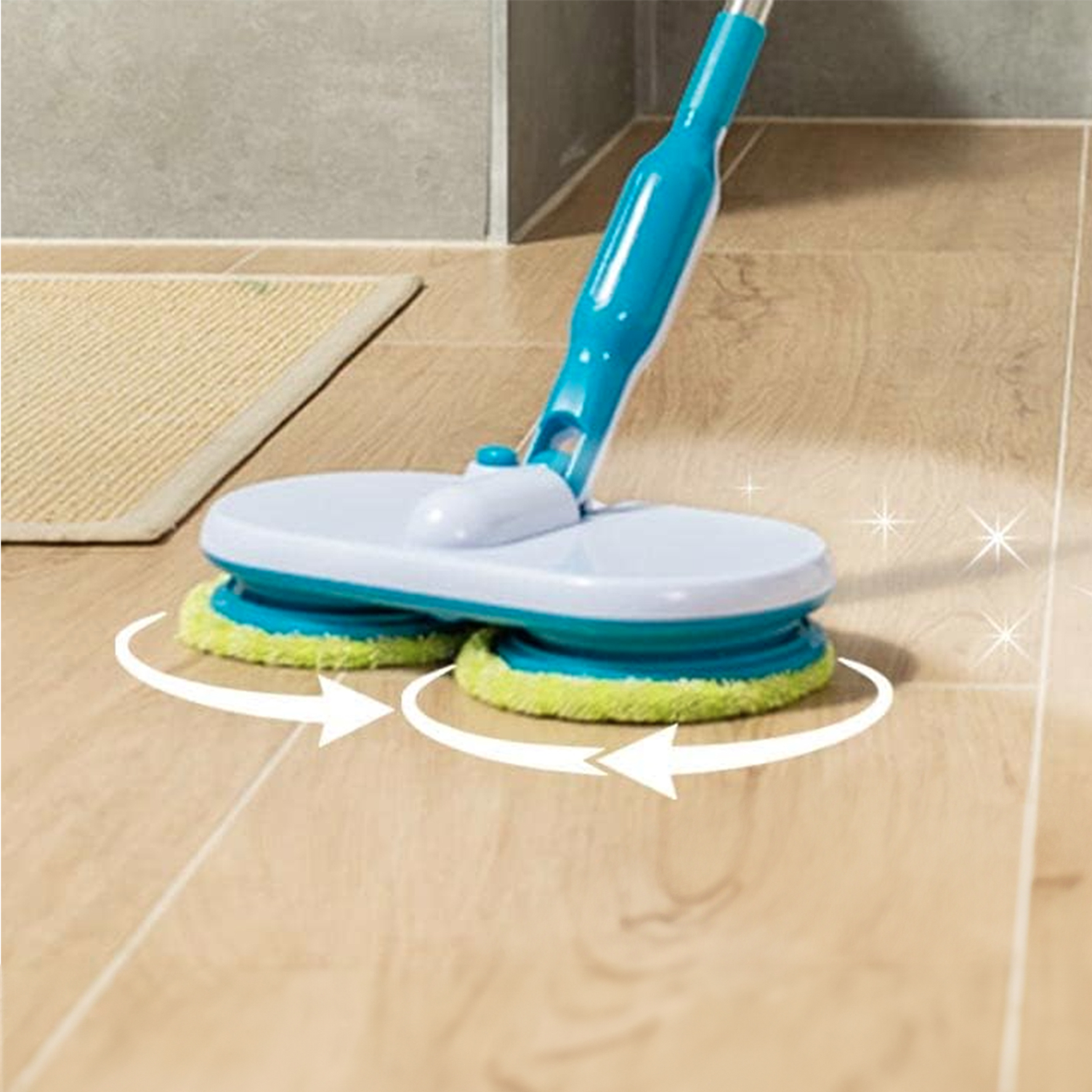 38% off on Rechargeable Microfibre Spin Mop | OneDayOnly