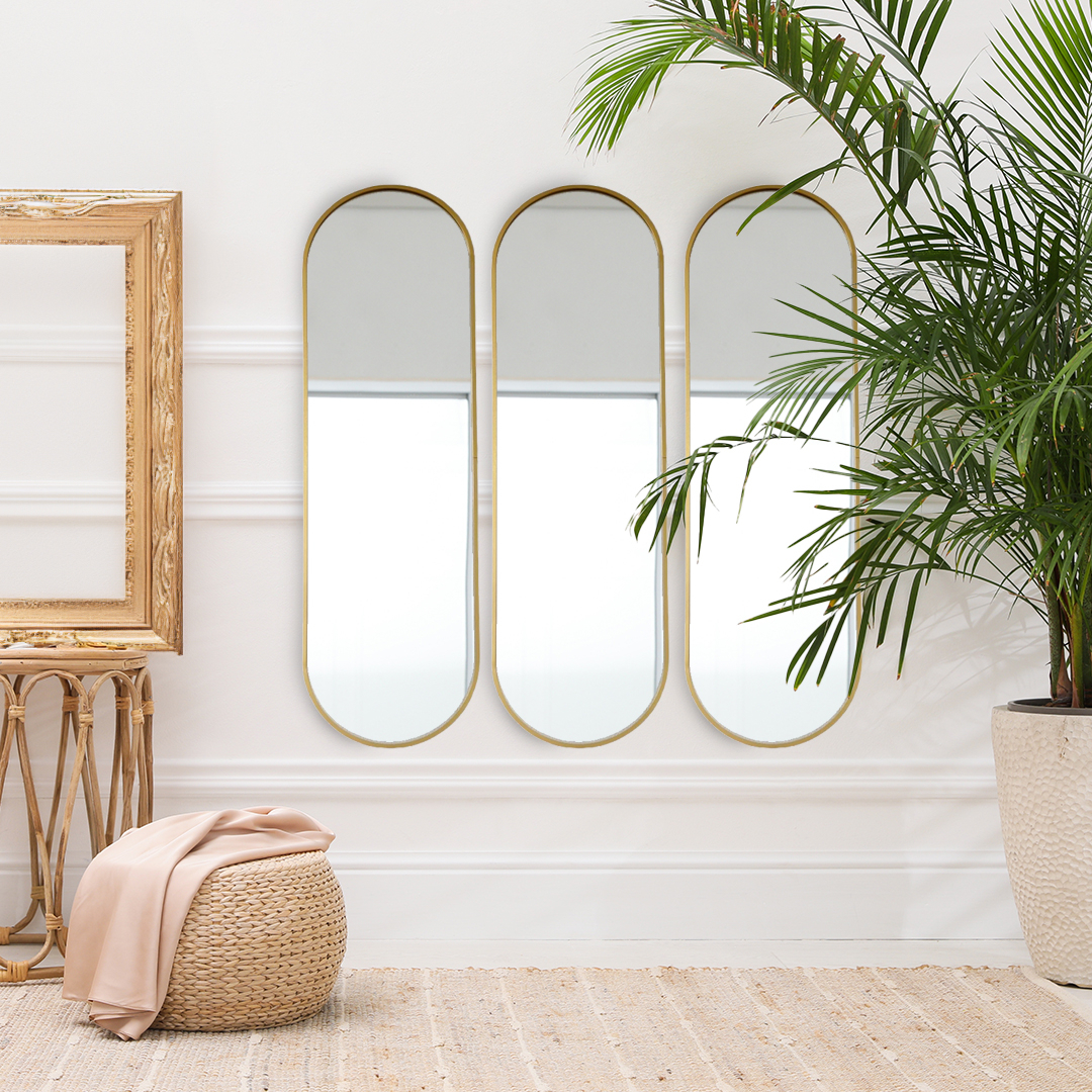 60% off on Espejo Pill Framed Mirror Set | OneDayOnly