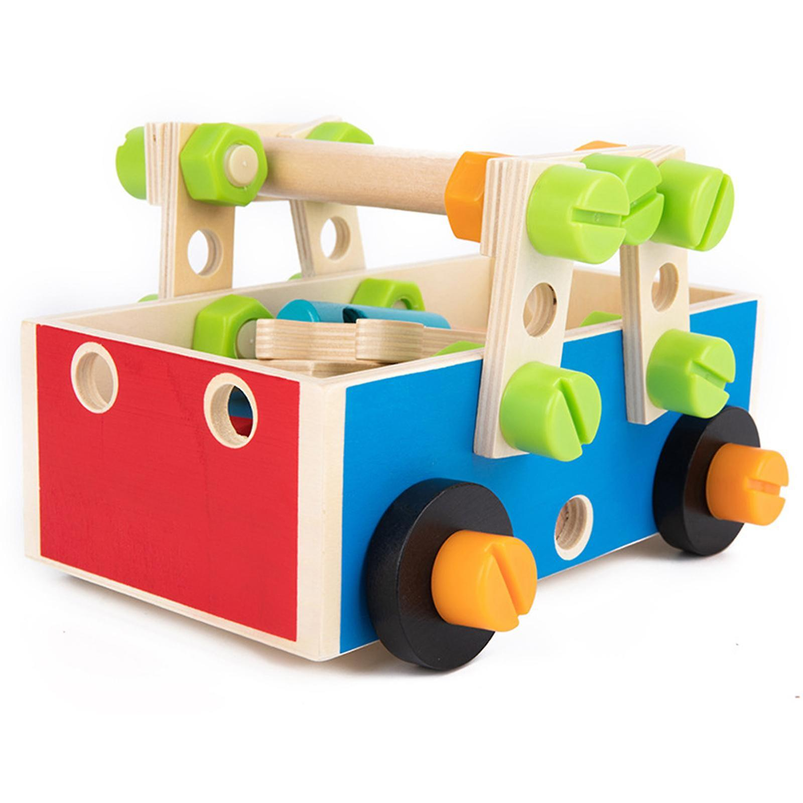 27% off on Kids Wooden Assembly Toolbox | OneDayOnly