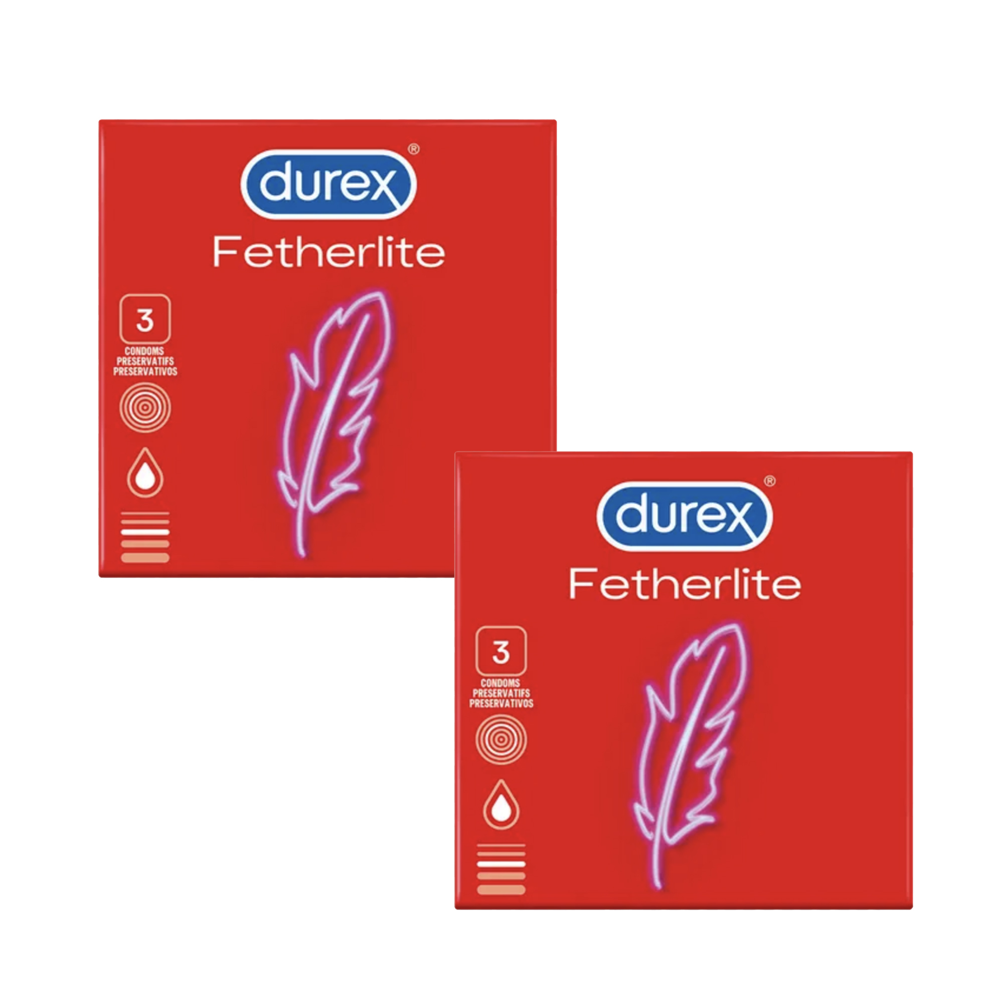 Durex 2x 3's Condoms | OneDayOnly