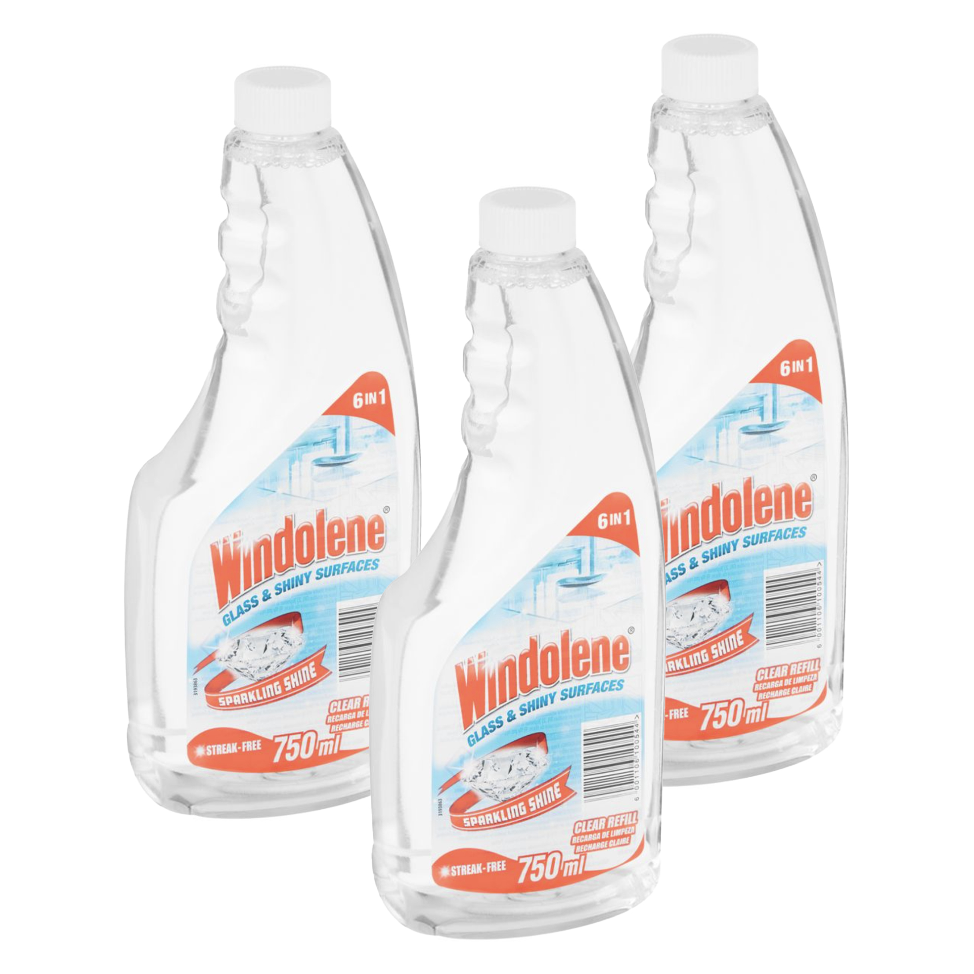 Windolene 3x 750ml Surface Cleaner Refills | OneDayOnly