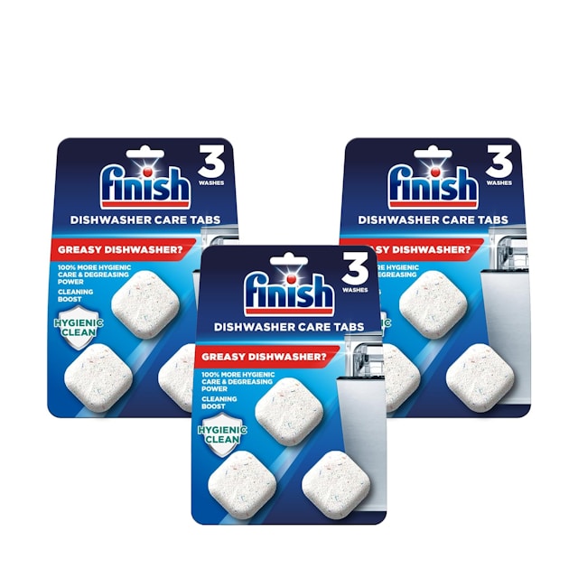 Finish 3x 3's In-Wash Dishwasher Cleaning Pods | OneDayOnly