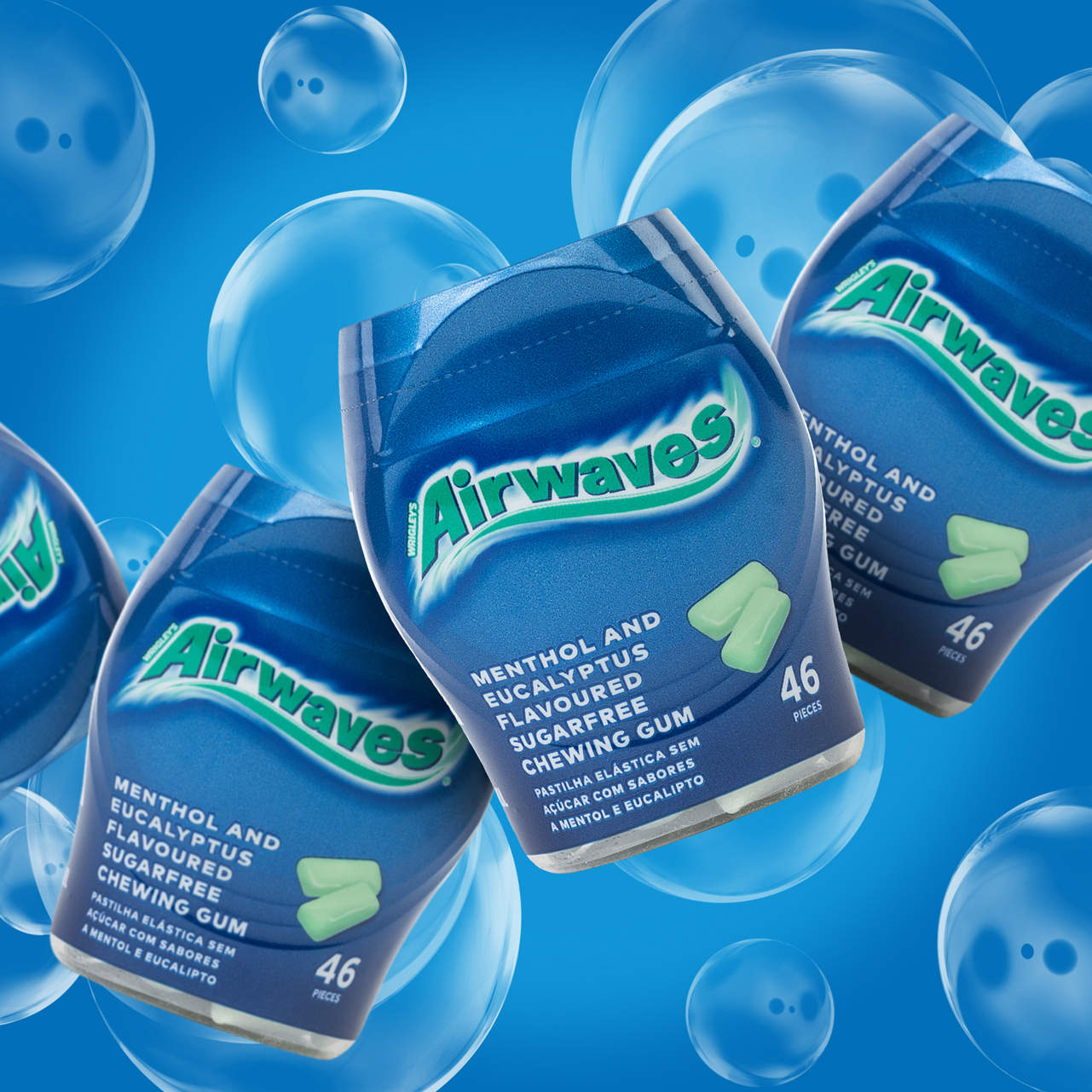 21% off on Airwaves 6x 64g Chewing Gum Bottles | OneDayOnly