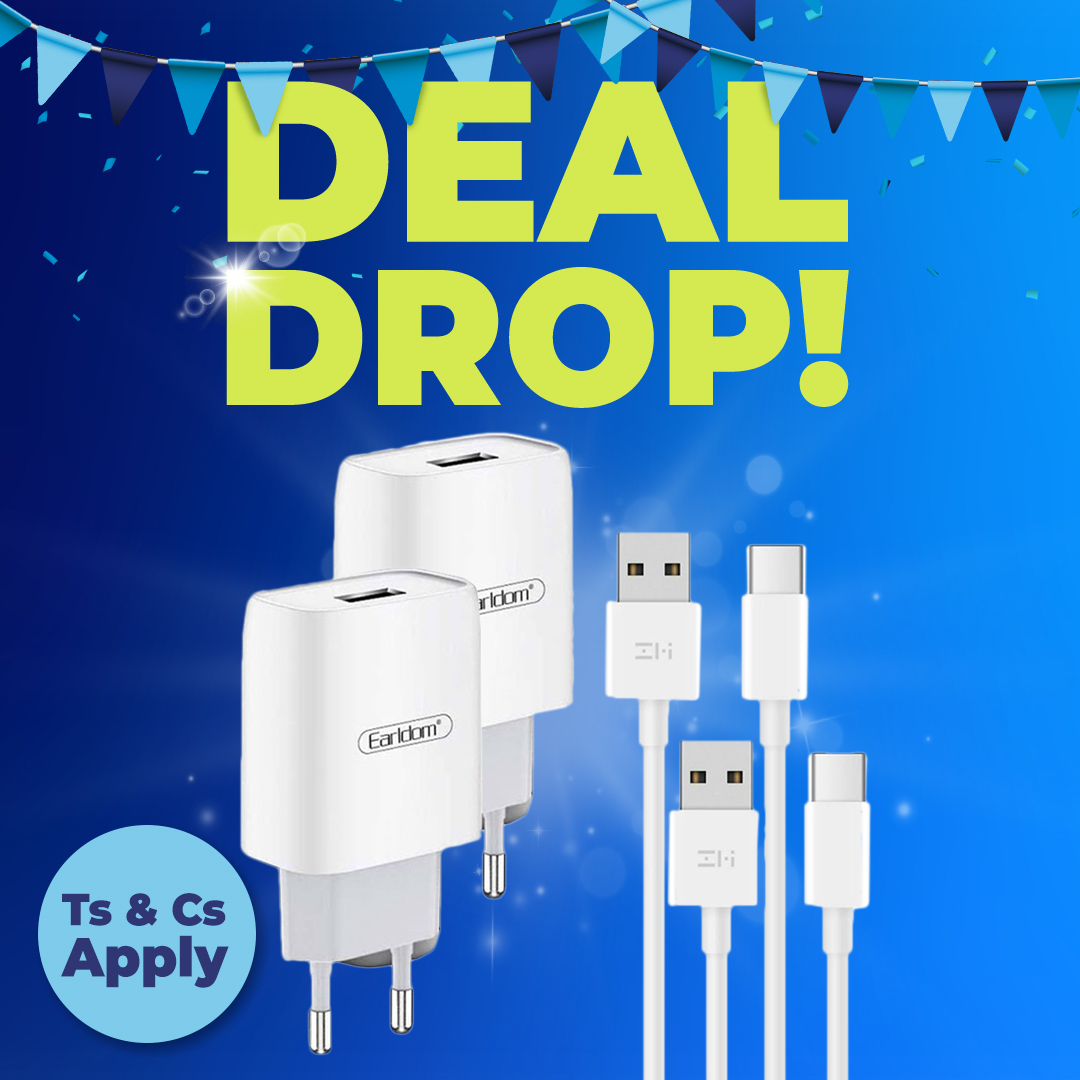 100% off on Earldom 2x Charging Blocks & Cables | OneDayOnly