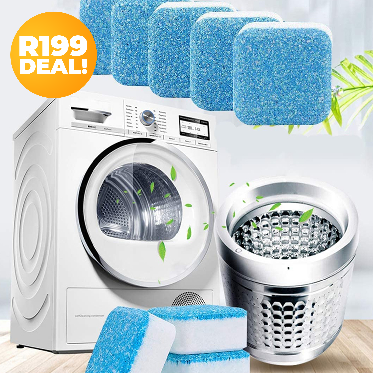 50% off on 4x 12's Washing Machine Tablets | OneDayOnly