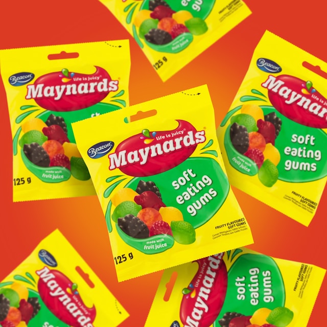 Maynards 6x 125g Soft Fruity Gums | OneDayOnly