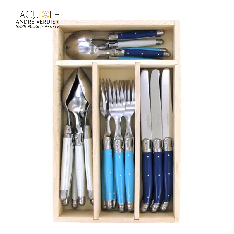 50% off on 24 Piece Cutlery Set in Wooden Box | OneDayOnly