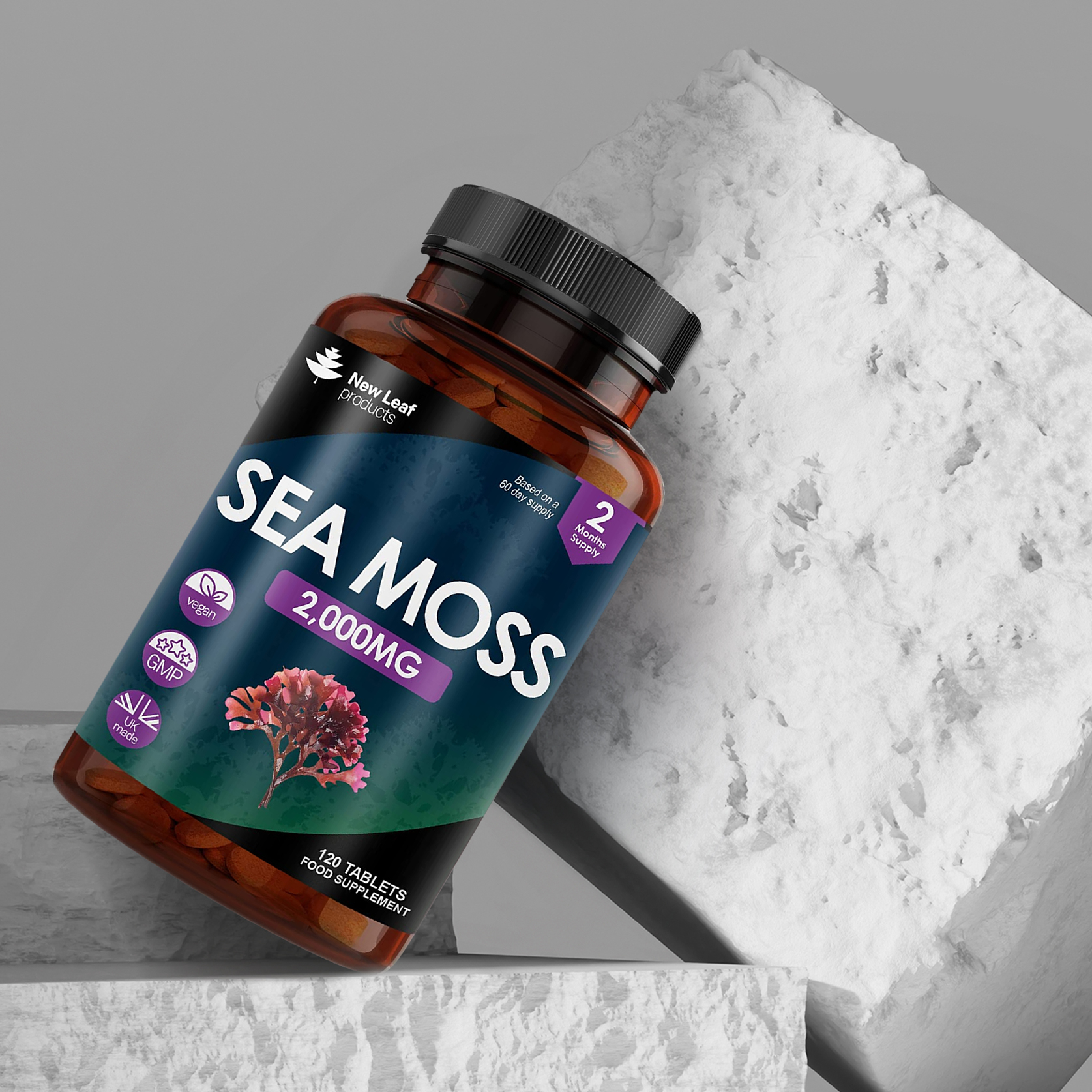 17% off on Sea Moss Tablets (120's) | OneDayOnly