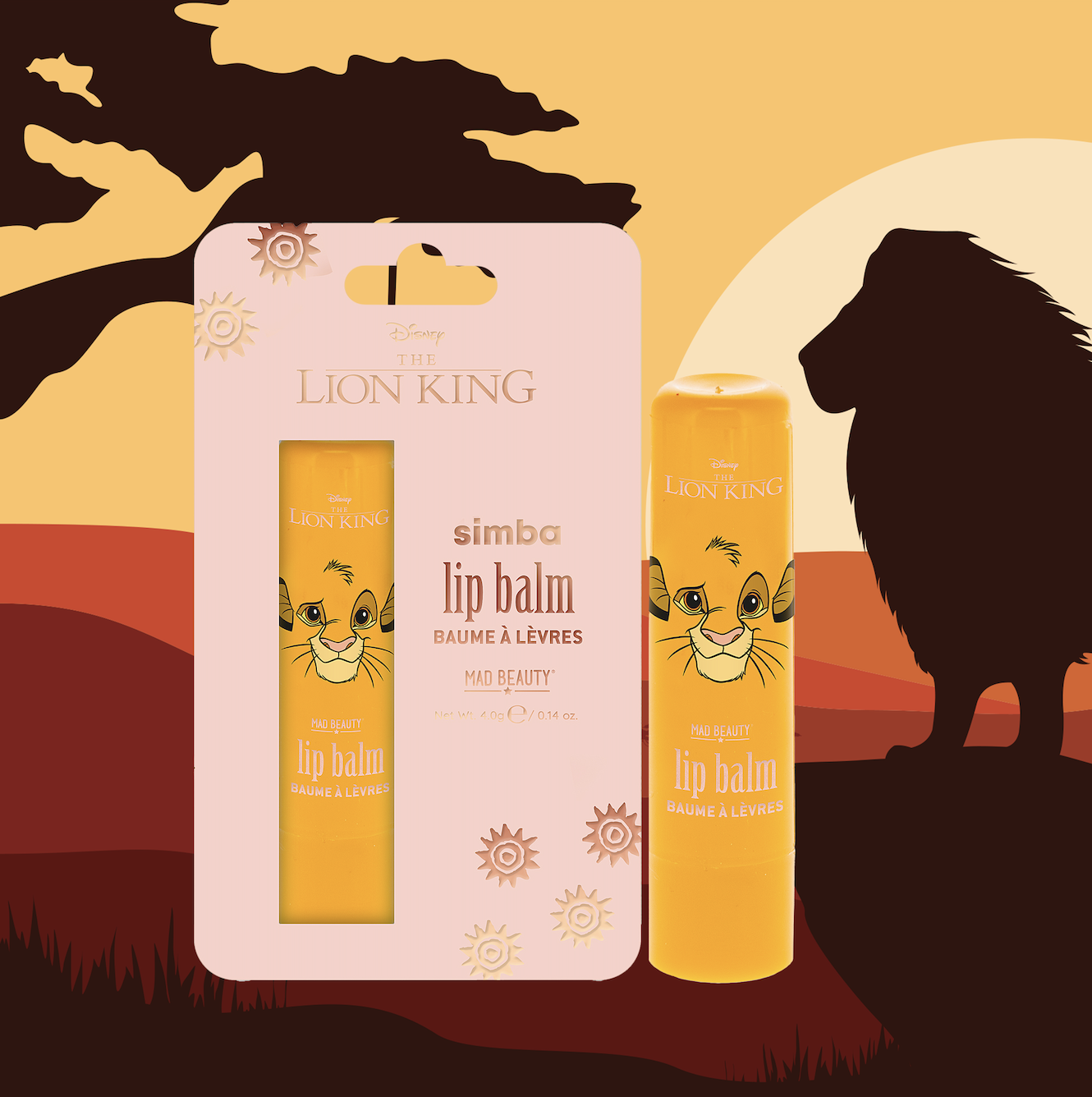 42% off on Mad Beauty 4g Lion King Lip Balm | OneDayOnly