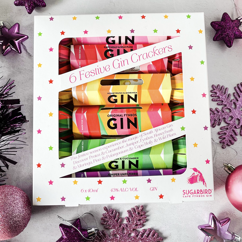 20% off on 6x 40ml Festive Gin Crackers | OneDayOnly