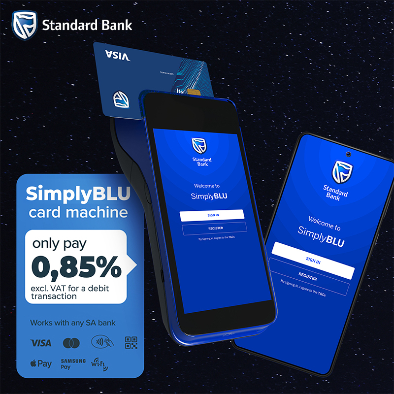 30% off on Standard Bank SimplyBLU Card Machine | OneDayOnly