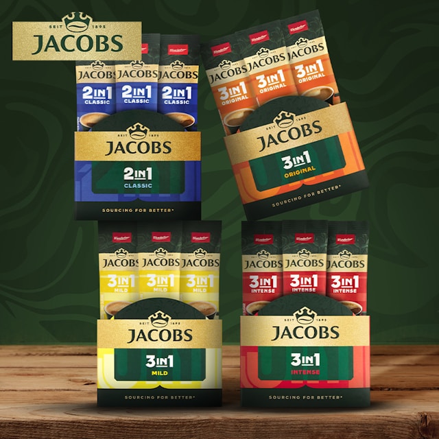 Jacobs 3x 20's Instant Coffee Sachets | OneDayOnly