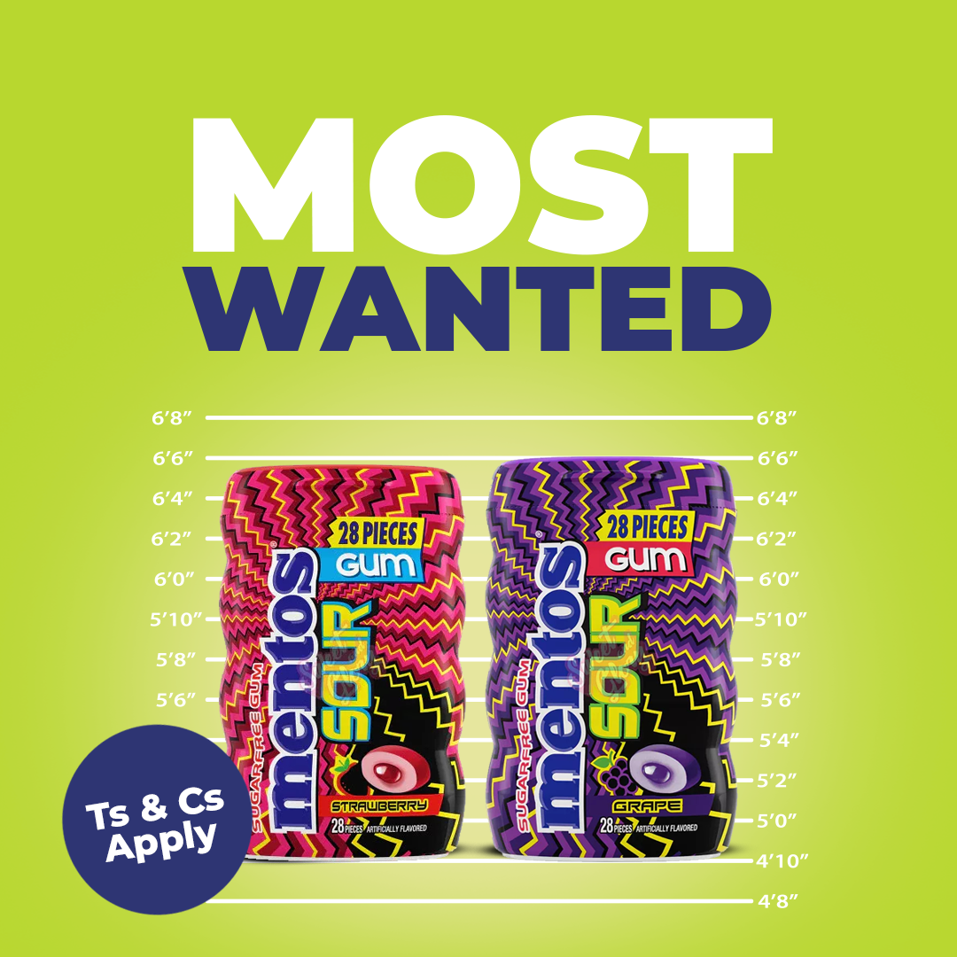 100% off on Mentos 56g Sugar Free Gum | OneDayOnly