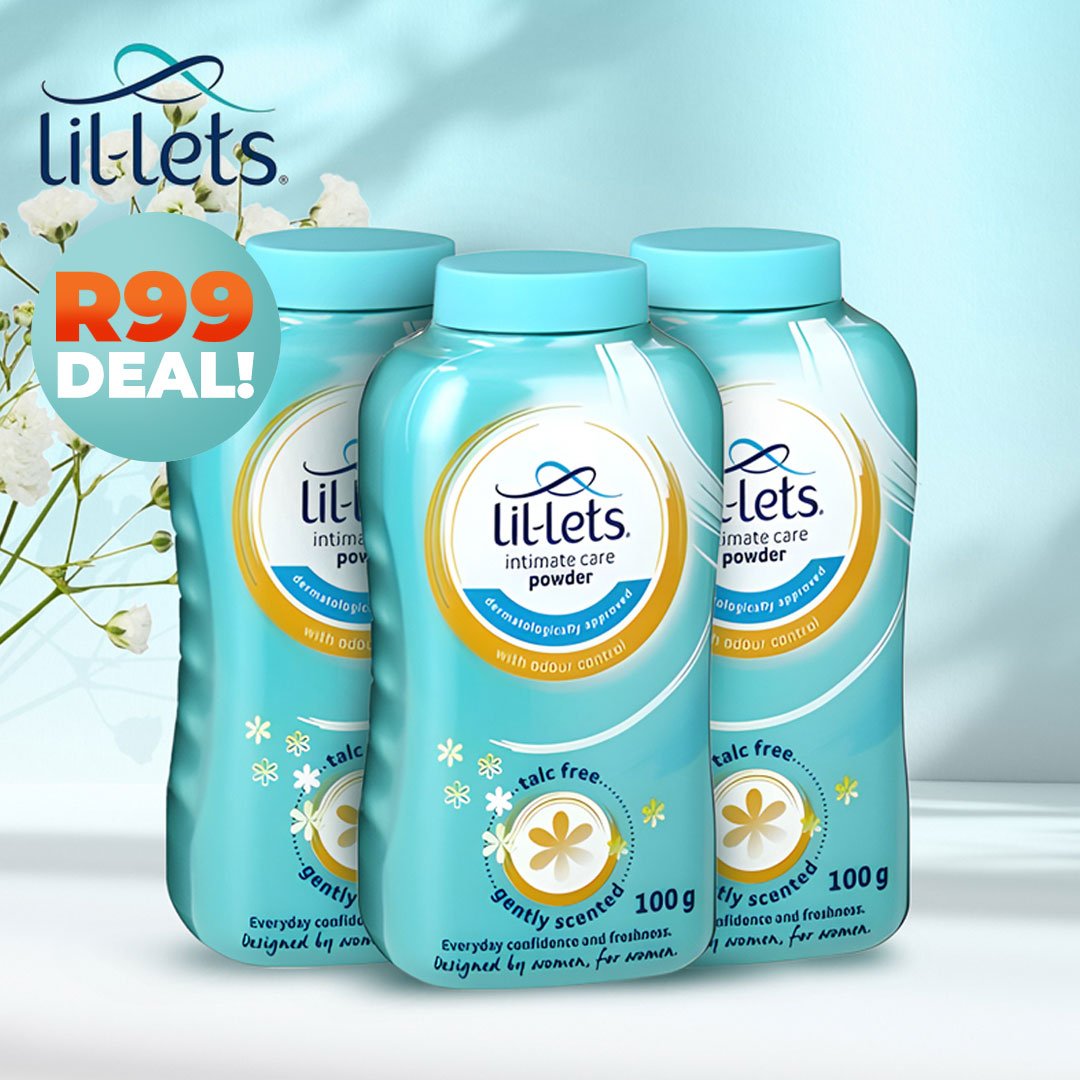 53% off on 3x 100g Intimate Care Powders | OneDayOnly