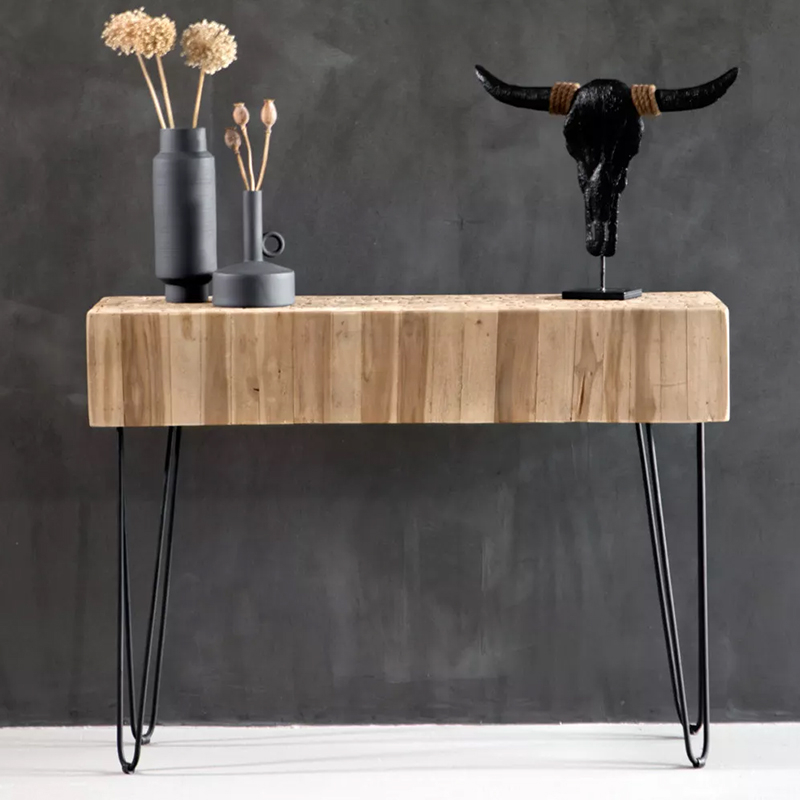 R1,300 off on Gaylin Teak Wooden Console Table | OneDayOnly