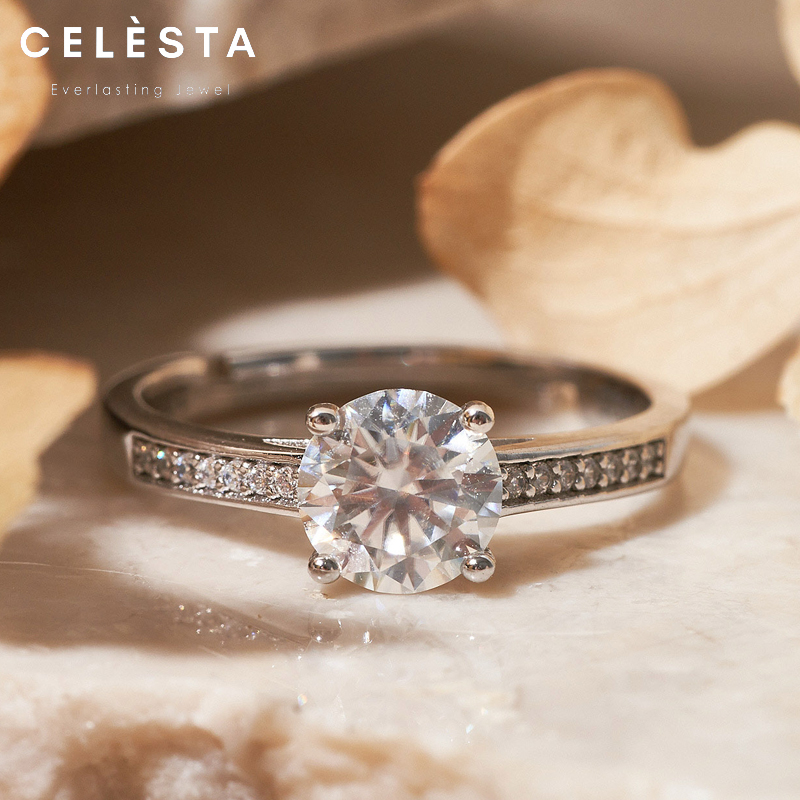 37% off on Celèsta 1ct Moissanite Duchess Ring | OneDayOnly