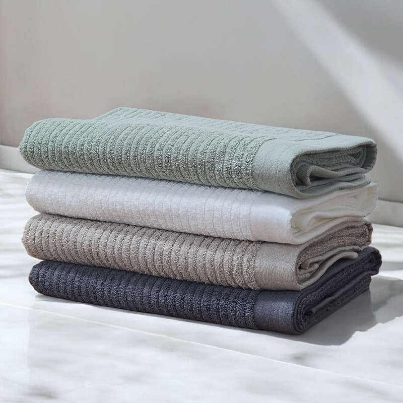 38% off on 3-Piece 500gsm Rib Cotton Towels | OneDayOnly