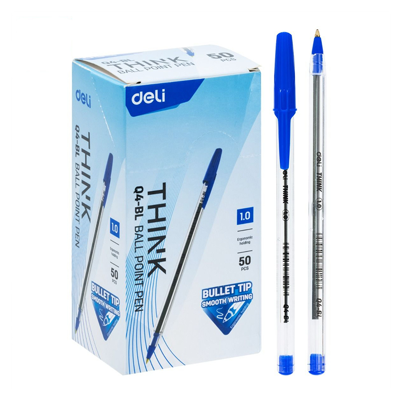 25% off on Deli 2x 50's Ballpoint Pens | OneDayOnly