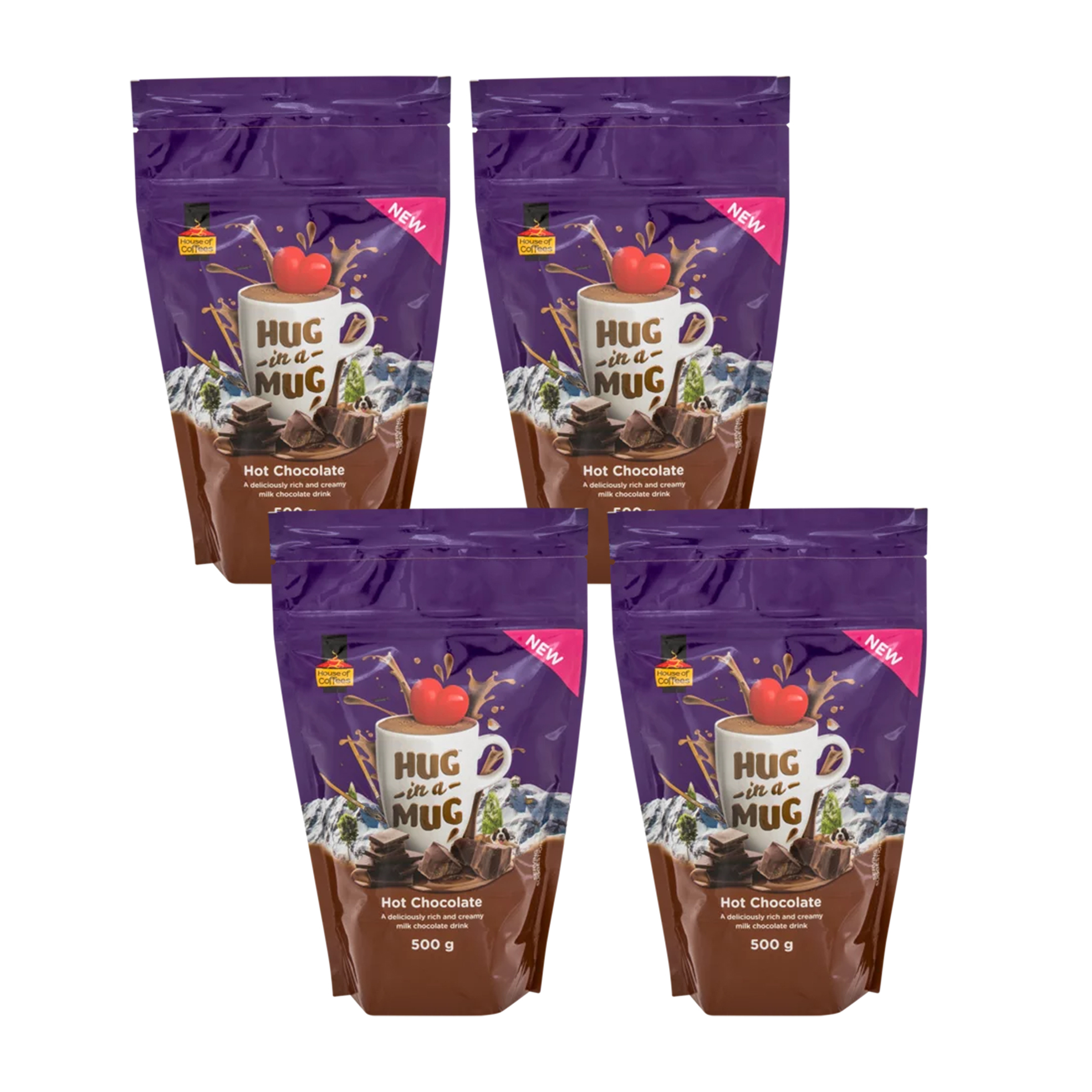 10% off on Hug in a Mug 4x 500g Hot Chocolate | OneDayOnly
