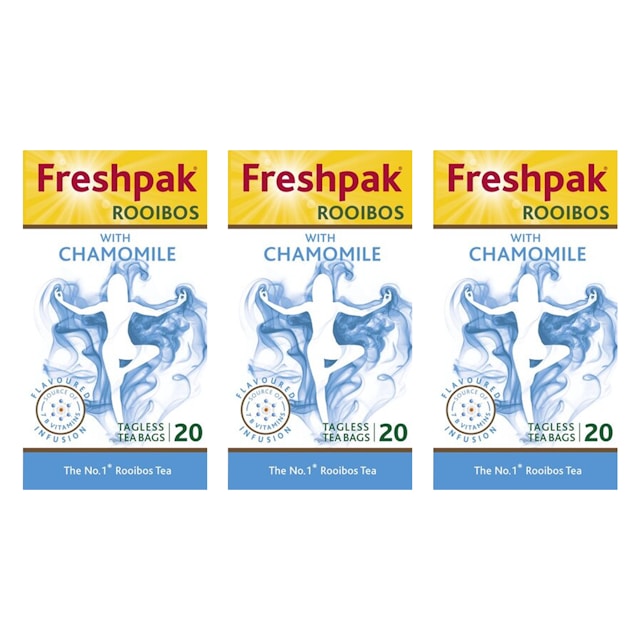 Freshpak 3x 20's Wellness Tea Bags | OneDayOnly