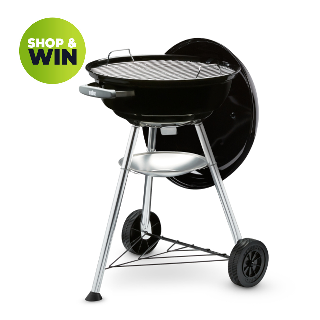 44% off on Weber 47cm Compact Kettle Grill | OneDayOnly