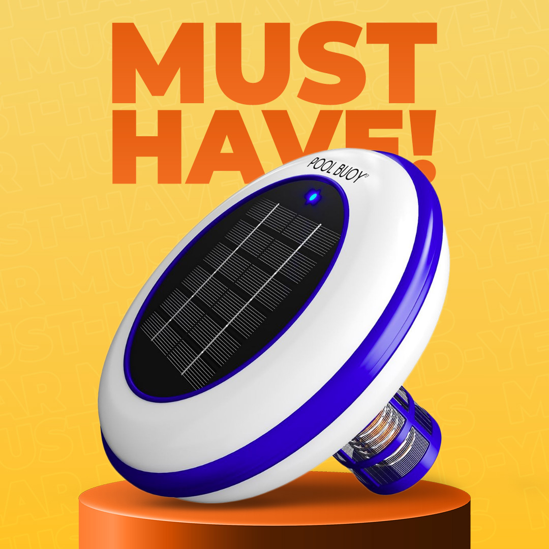 51% off on Pool Buoy LED Solar Pool Ioniser | OneDayOnly