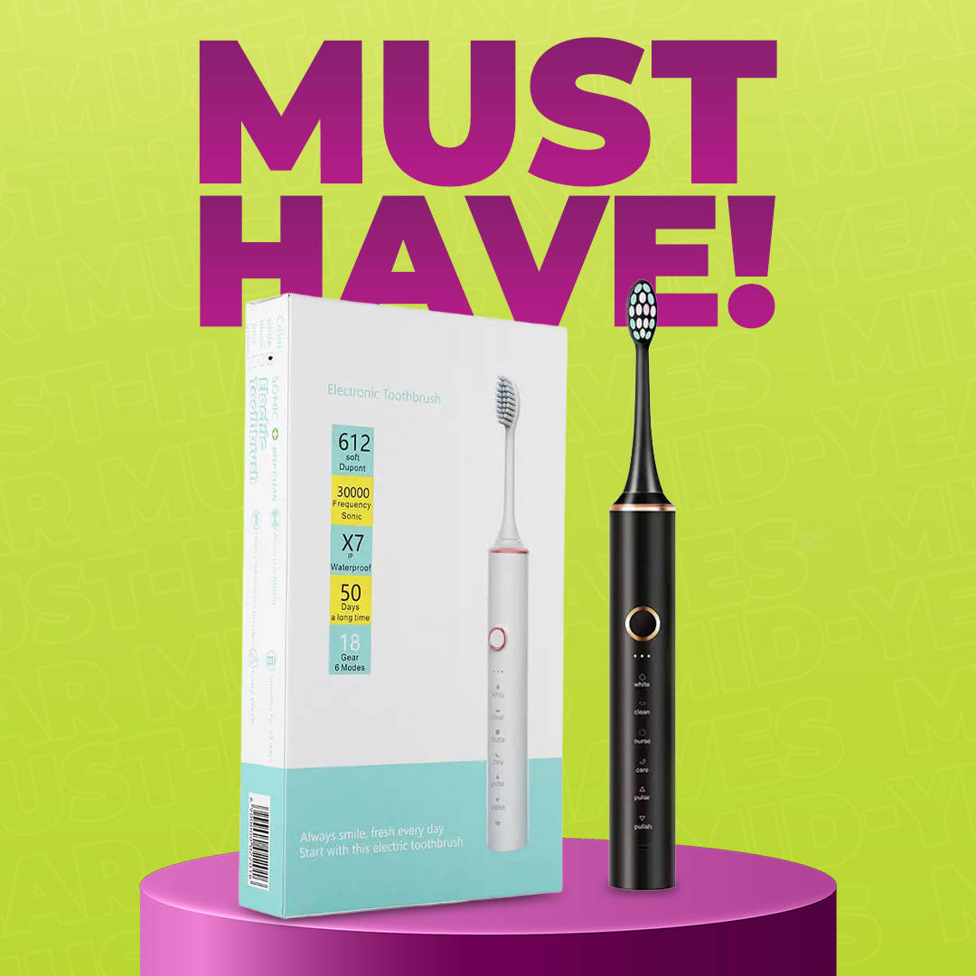71% off on Electric Toothbrush with 4 Heads | OneDayOnly