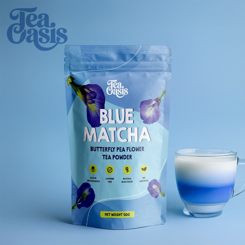 49% off on 50g 100% Organic Blue Matcha Tea | OneDayOnly